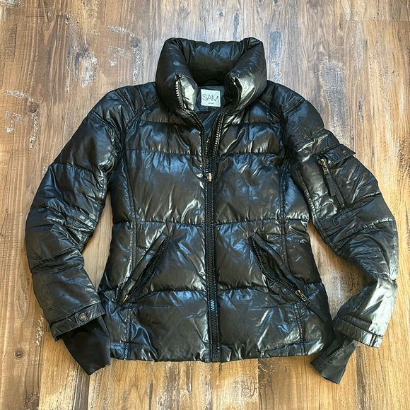 SAM. | Jackets & Coats | Sam Black Freestyle Puffer Jacket | Poshmark